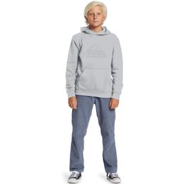 Quiksilver Jungen Kapuzensweatshirt &raquo;COMP LOGO HOODIE YOUTH&laquo;, f&uuml;r Teens, aus Baumwolle und Polyester, in den Gr&ouml;&szlig;en 10 bis 16 grau 16 (170/176)