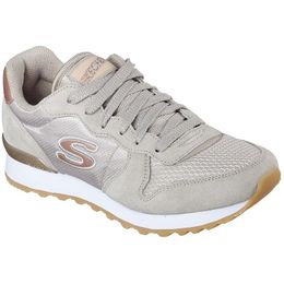 Skechers Damen Sneaker &raquo;OG 85 - GOLDN GURL&laquo; Schn&uuml;rschuh, Original-Retro-Jogginschuh mit Air-Cooled Memory Foam grau 35