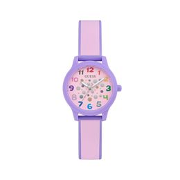 Guess Analoguhr 'TINK' Herren Gr&ouml;&szlig;e One Size lavendel / pink