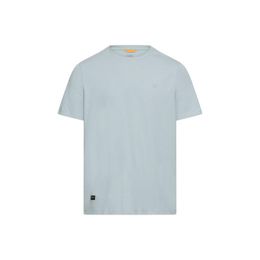 Camel Active Herren Camel Active T-Shirt mit Rundhals und Stretch blau XL