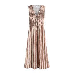 next Kleid Damen Gr&ouml;&szlig;e 32 beige / braun Sommerkleid