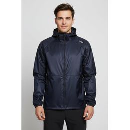 CMP Herren CMP Regenjacke mit Pack-in-Pocket-Design schwarz 54