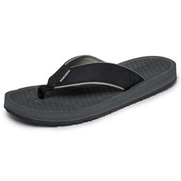 Skechers Herren Zehentrenner &raquo;QUILL - BOARD VIEW&laquo; Sommerschuh, Strandschuh, Badeschuh mit Memory Foam schwarz 43