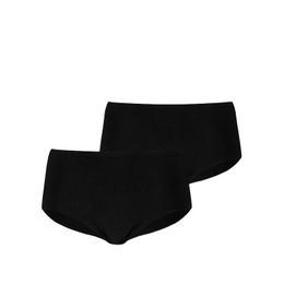 Puma Damen Puma Panty &raquo;Puma WOMEN INVISIBLE COTTON MINI SHORTS 2P&laquo; nahtlose R&auml;nder f&uuml;r eine unsichtbare Passform schwarz XL