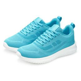 H.I.S. H.I.S Herren Sneaker &raquo;Schn&uuml;rschuh, Halbschuh, Freizeitschuh, Schn&uuml;rhalbschuh&laquo; NEU Turnschuh im sportiven Look aus luftigem Mesh-Material VEGAN blau 45