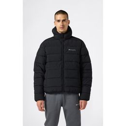 Champion Herren Steppjacke &raquo;Padded Outdoor Jacket&laquo; mit Kapuze mit Kapuze, bequeme Passform, h&uuml;ftlange Schnittform schwarz M (48/50)