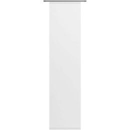 Neutex for you! Schiebegardine &raquo;Galena Uni&laquo; Klettband 1 Stk. tlg. inkl. Befestigungszubeh&ouml;r, Breite: 57 cm wei&szlig; Polyester 245cm, Klettband, 57cm