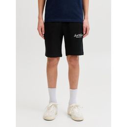 Jack & Jones Jack & Jones Junior Herren Sweatshorts &raquo;JPSTGORDON ARCHIVE SWEAT SHORTS SN JNR&laquo; schwarz 152, N-Gr