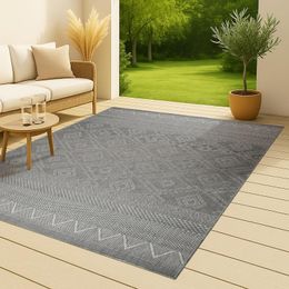 OTTO home Teppich &raquo;Toronto auch als L&auml;ufer erh&auml;ltlich&laquo; rechteckig 3 mm H&ouml;he In- und Outdoor geeignet, Sisal-Optik, Wetterfest & UV-best&auml;ndig, Boho 