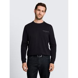 Tom Tailor Herren Tom Tailor Langarmshirt mit Logo-Print L