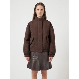 Y.A.S Damen Blouson &raquo;YASFIPURA LS QUILTED JACKET S. NOOS&laquo; ohne Kapuze Kunstfaser, elastische B&uuml;ndchen 34