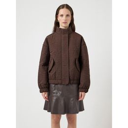 Y.A.S Damen Blouson &raquo;YASFIPURA LS QUILTED JACKET S. NOOS&laquo; ohne Kapuze Kunstfaser, elastische B&uuml;ndchen 34