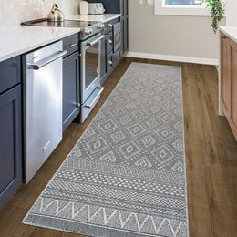OTTO home Teppich &raquo;Toronto auch als L&auml;ufer erh&auml;ltlich&laquo; rechteckig 3 mm H&ouml;he In- und Outdoor geeignet, Sisal-Optik, Wetterfest & UV-best&auml;ndig, Boho 