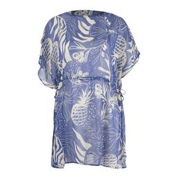 Trendyol Kleid Damen Gr&ouml;&szlig;e 34/42 blau / wei&szlig;