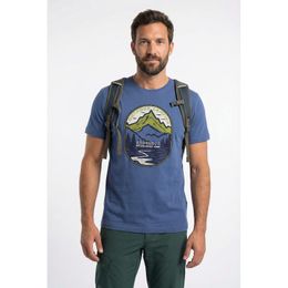 Icepeak Herren T-Shirt &raquo;MILLINGTON&laquo; Print T-Shirt, aus Baumwolle blau XXL