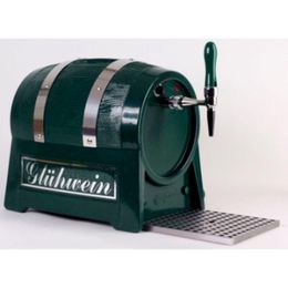 Gl&uuml;hweinzapfanlage, Getr&auml;nke-Durchlauferhitzer, 3kW, Fassform, 1-leitig, mit integriertem Luftkompressor