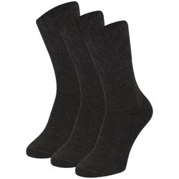 Apollo Unisex Diabetikersocken &raquo;3er Pack&laquo; 3, 3 Stk. tlg. mit temperaturregulierender Funktion schwarz 47 (50)