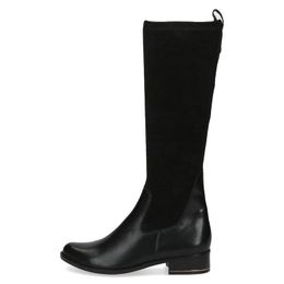 Caprice Damen Stiefel , Blockabsatz, Langschaftstiefel, Businessstiefel, bequeme Weite schwarz 40, XS-Schaft