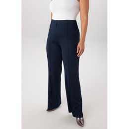Aniston Plus Damen Aniston PLUS Schlupfhose mit Biesen verziert - NEUE KOLLEKTION 50, N-Gr