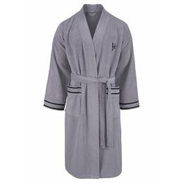 Bruno Banani Herrenbademantel &raquo;Roy, ideal f&uuml;r Sauna & Spa, Standardl&auml;nge & &Uuml;berl&auml;nge&laquo; 1 Stk. farblich abgesetzten Streifen, Bademantel, S-3XL, auch in extra lang 