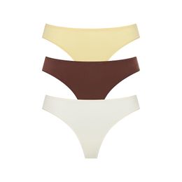 Lscn By Lascana Damen LSCN by LASCANA String aus weicher und hoch elastischer Microfaser 44/46