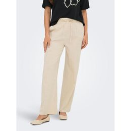 Only Damen Only Schlupfhose &raquo;ONLTIZANA COTTON LOOSE PANTS WVN NOOS&laquo; beige L (40), N-Gr