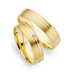 Phoenix Ph&ouml;nix Unisex Trauring &raquo;Schmuck Geschenk Gold 333 Trauring Ehering LIEBE versch. Varianten&laquo; Made in Germany, wahlweise mit oder ohne Brillant gold 67,
