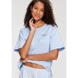 Copenhagen Studios Damen T-Shirt aus Heavy Jersey Qualit&auml;t 32/34