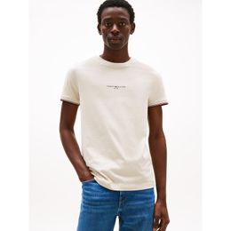 Tommy Hilfiger Herren T-Shirt &raquo;TOMMY LOGO TIPPED TEE&laquo; beige XXL