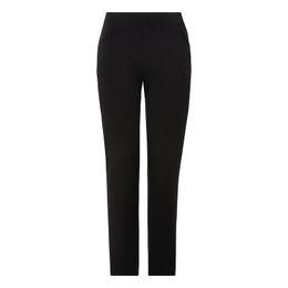 KjBRAND Damen KjBRAND Schlupfhose &raquo;Schlupfhose Susie in Bi-Stretch, Kammgarnoptik&laquo; Sommerhose, ideal f&uuml;r kr&auml;ftige Oberschenkel schwarz 22, K-Gr