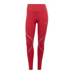 adidas by Stella McCartney Sporthose ' Running' Damen Gr&ouml;&szlig;e XL silbergrau / knallrot