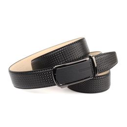Anthoni Crown Herren Lederg&uuml;rtel schwarz 105