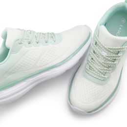 Lascana Damen Sneaker, Wei&szlig;, Gr. 38, Sneakers & Schn&uuml;rer, Material: Textil