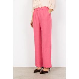 soyaconcept Damen soyaconcept Schlupfhose &raquo;SC-CHARISSA 3-C&laquo; aus Polyester, langer Schnitt, elastischer Bund, pflegeleicht pink M (38), N-Gr