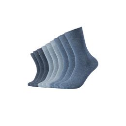 Camano Herren Socken &raquo;comfort&laquo; 9 Paar, mit verst&auml;rktem Fersen- und Zehenbereich blau 39-42