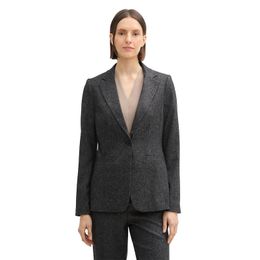 Tom Tailor Damen Tom Tailor Jackenblazer mit Reverskragen grau 38