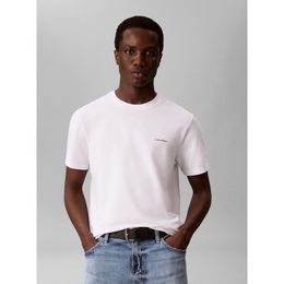 Calvin Klein Herren T-Shirt &raquo;SLIM STRETCH COTTON&laquo; Slim fit mit Rundhalsausschnitt wei&szlig; M