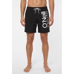 O`Neill O'neill Herren O'Neill Badeshorts &raquo;ORIGINAL CALI 16'' SWIMSHORTS&laquo; mit elastischem Bund, normale Passform schwarz XL (54), N-Gr