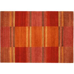 OCI DIE TEPPICHMARKE Wollteppich &raquo;Sensation Soya&laquo; rechteckig 6 mm H&ouml;he handgekn&uuml;pft, Nepal, reine Wolle, Wohnzimmer braun Seide, Wolle B : 120cm 1 Stk