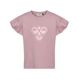 Hummel T-shirt M&auml;dchen Gr&ouml;&szlig;e 134/140 altrosa