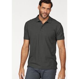 Fruit of the Loom Herren Fruit of the Loom Poloshirt Piqu&eacute;, unifarben grau XXL (60/62)
