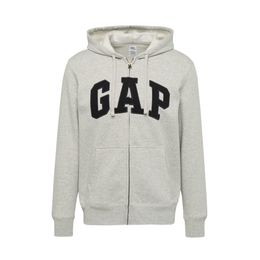 GAP Sweatjacke Herren Gr&ouml;&szlig;e L graumeliert