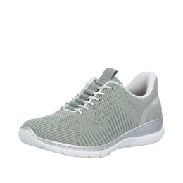 Rieker Damen Slip-On Sneaker &raquo;Ready2GO&laquo; Schlupfschuh, Halbschuh, Freizeitschuh, Slipper mit leichter Laufsohle gr&uuml;n 39