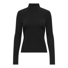 Only Damen Only Rollkragenshirt &raquo;ONLGLAMOUR L/S ROLL-NECK TOP JRS NOOS&laquo; Materialmix, slim fit M