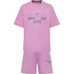 Hummel Set Jungen Gr&ouml;&szlig;e 146/152 pflaume / mischfarben