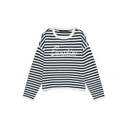 V&eacute;ro Moda Vero Moda Pullover 'VMAPPLE' Damen Gr&ouml;&szlig;e M beige / schwarz