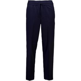 LINDBERGH Herren LINDBERGH Stoffhose mit Kordelzug blau XL, N-Gr
