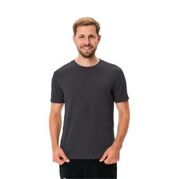 Vaude Herren Vaude Funktionsshirt &raquo;Men's Essential T-Shirt&laquo; mit Rundhalsausschnitt, unifarben, schnell trocknend, atmungsaktiv schwarz 4XL