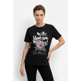 Only Carmakoma Damen Only CARMAKOMA T-Shirt &raquo;CARPAYTON SS O-NECK JEANS TEE JRS&laquo; schwarz M