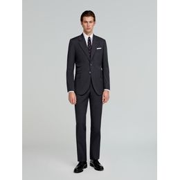 Scalpers Suit 'Liso' male size 54 Dark grey